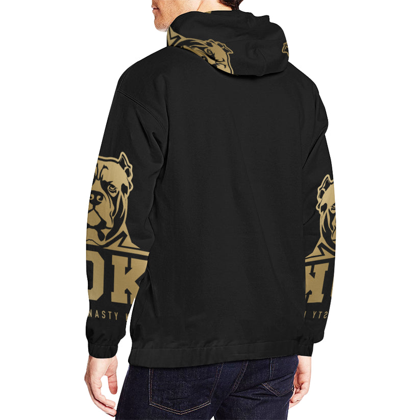 Men's Gold Logo Hoodie – DDKLine Apparel